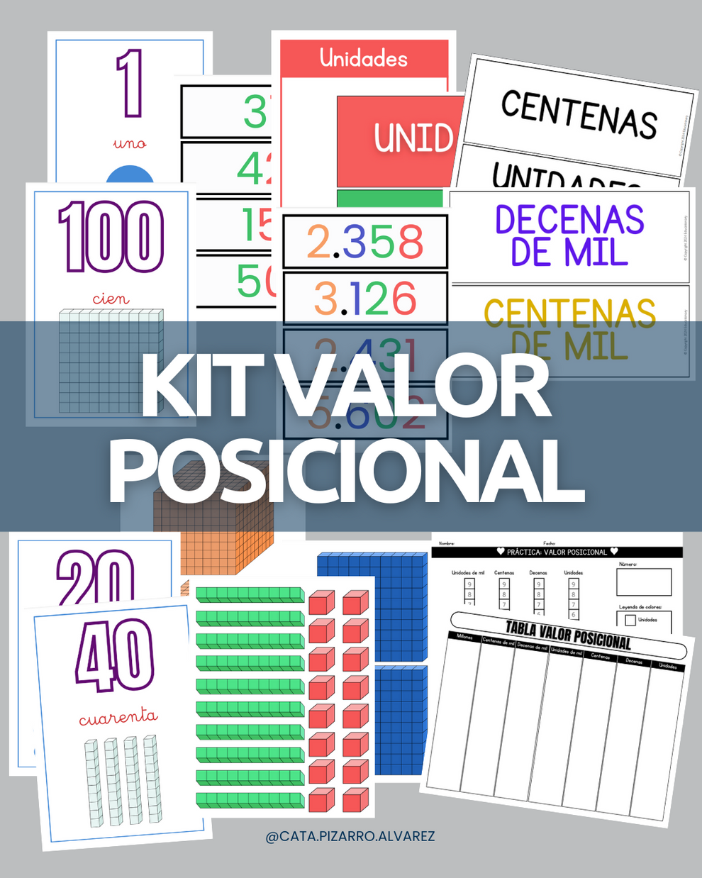 KIT Valor Posicional (Español) – The Shop by Educationary